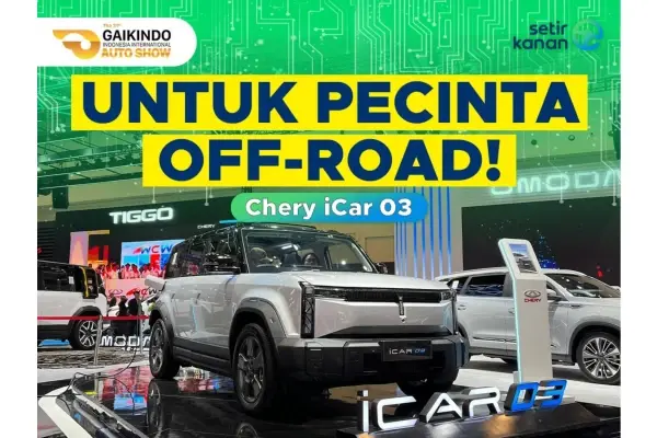 Chery iCar 03: Mobil Listrik Offroad Pertama di Indonesia! - Setir Kanan